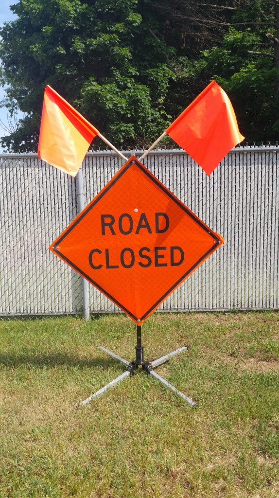 Roll-Up Signs & Stands | Visi Flash Rentals Eastern Inc.