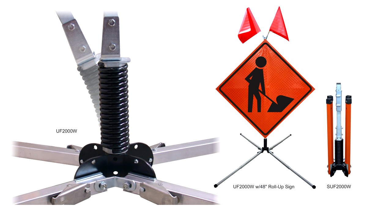 Roll-Up Signs & Stands | Visi Flash Rentals Eastern Inc.