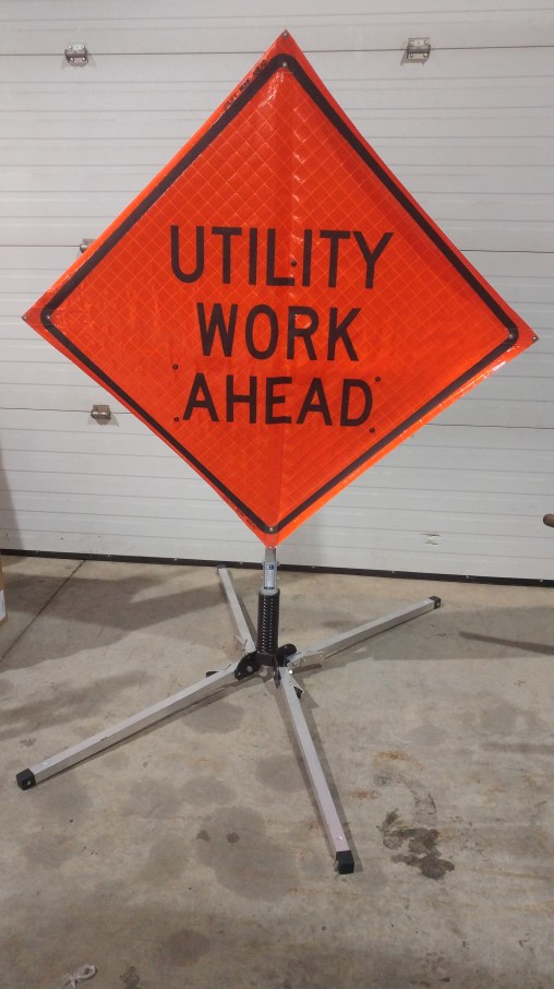 Roll-Up Signs & Stands | Visi Flash Rentals Eastern Inc.